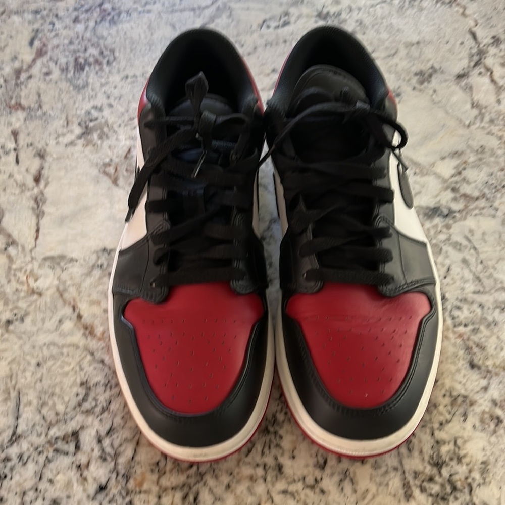 100% Authentic Air Jordan One Low “Bread Toe” Sneaker… - Gem